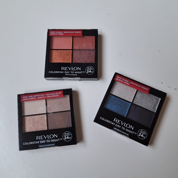 Revlon | Makeup | 3 Packrevlon Colorstay Eye Shadows 24 Hours Day And ...